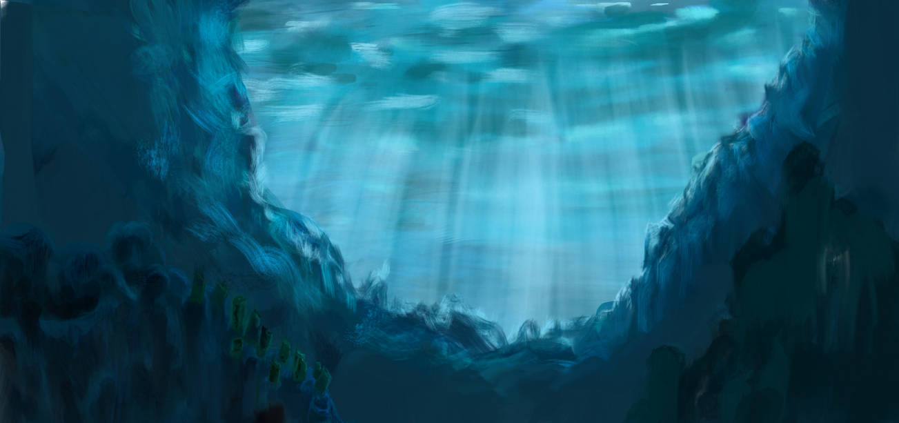 Underwater Scene by bristaring on DeviantArt