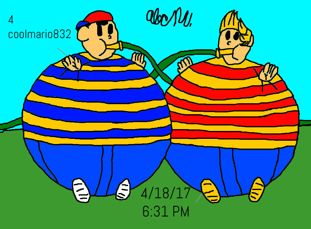 An EarthBound Inflation (Request 4 coolmario832) by amen95 on DeviantArt