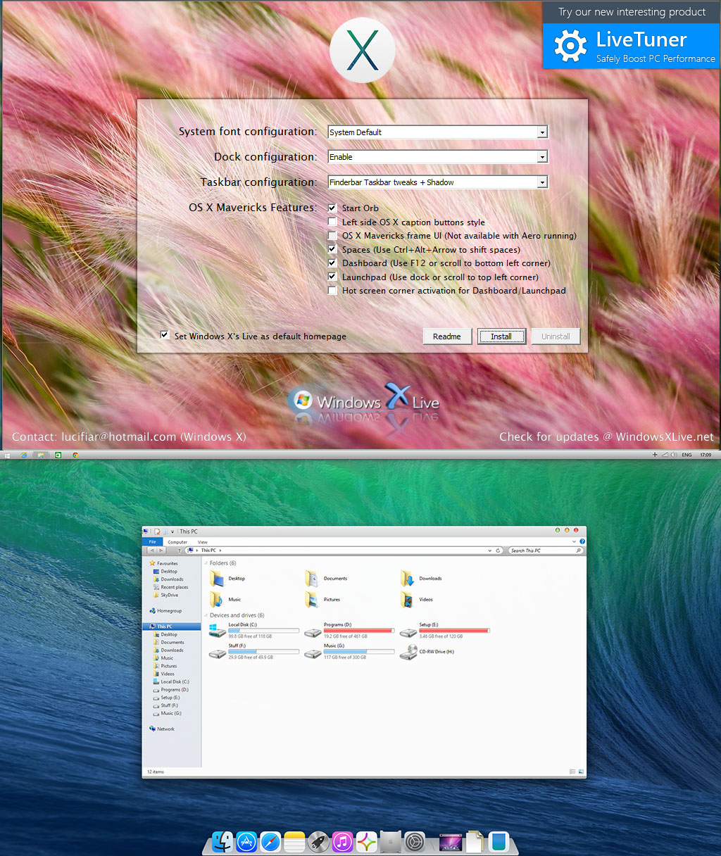 OS X Mavericks UX Pack 3.1 by windowsx on DeviantArt