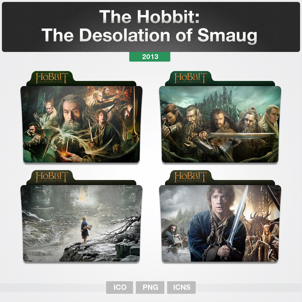 The Hobbit: The Desolation of Smaug (Folder Icon) by limav on DeviantArt