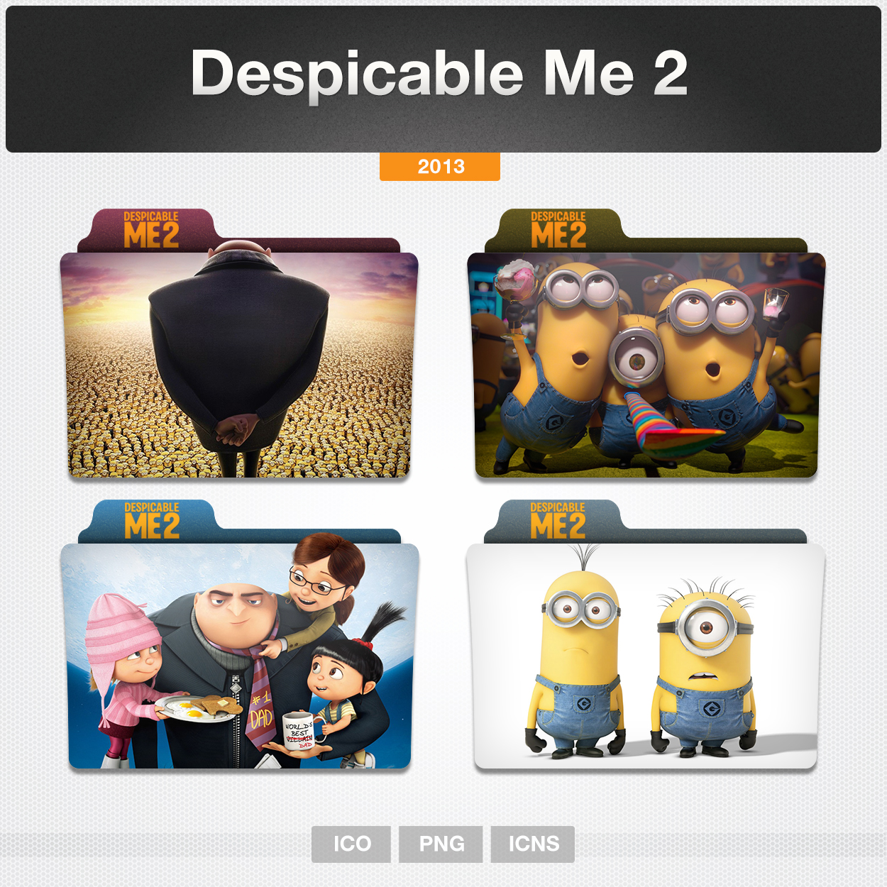 Despicable Me 2 (Folder Icon) by limav on DeviantArt