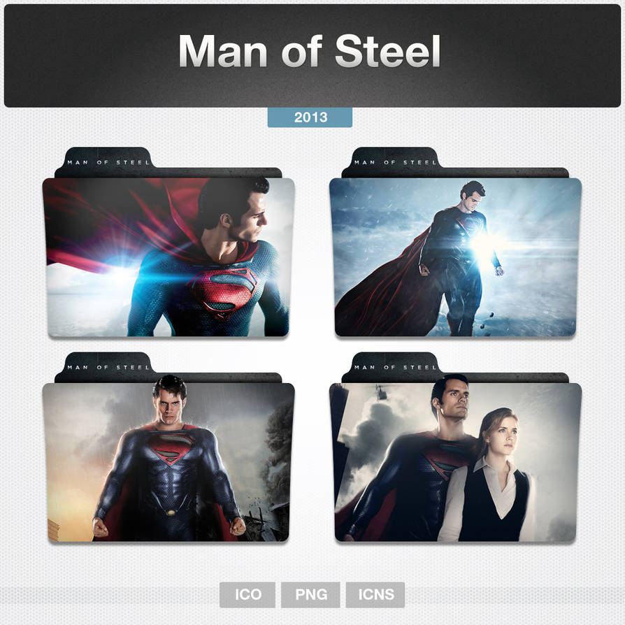Man of Steel (Folder Icon) by limav on DeviantArt