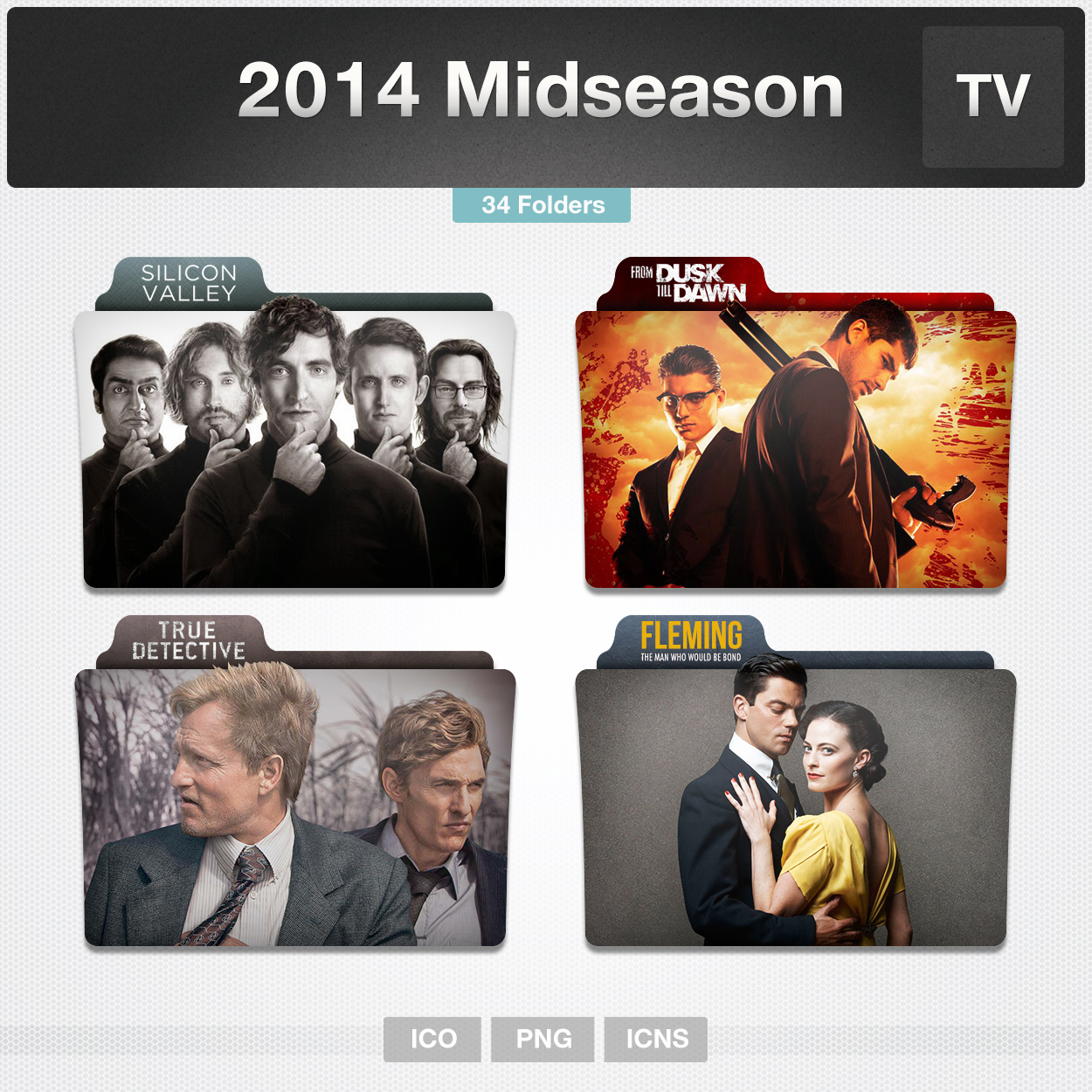 2014 Midseason TV Series Folders by limav on DeviantArt