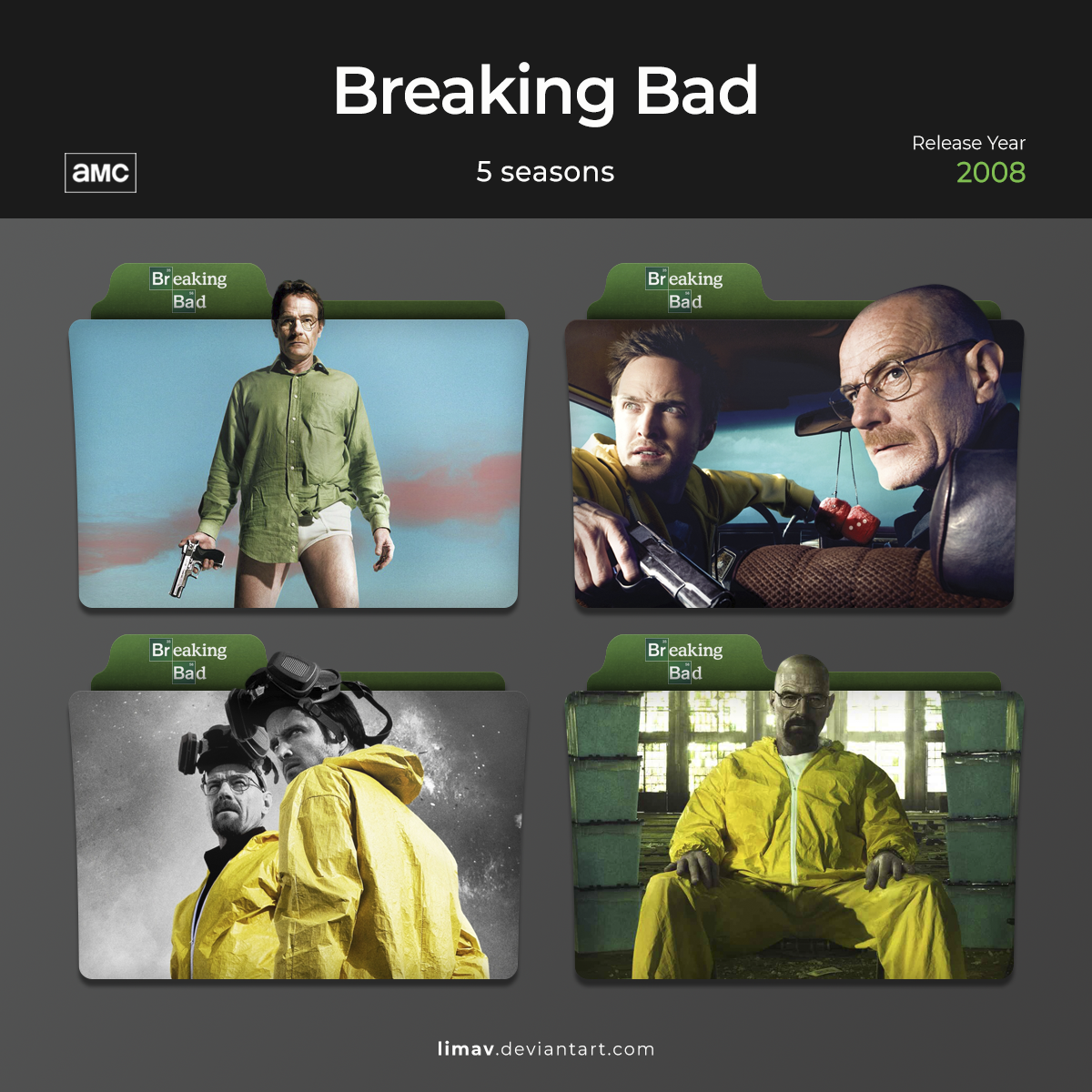 Breaking Bad [Folders] by limav on DeviantArt