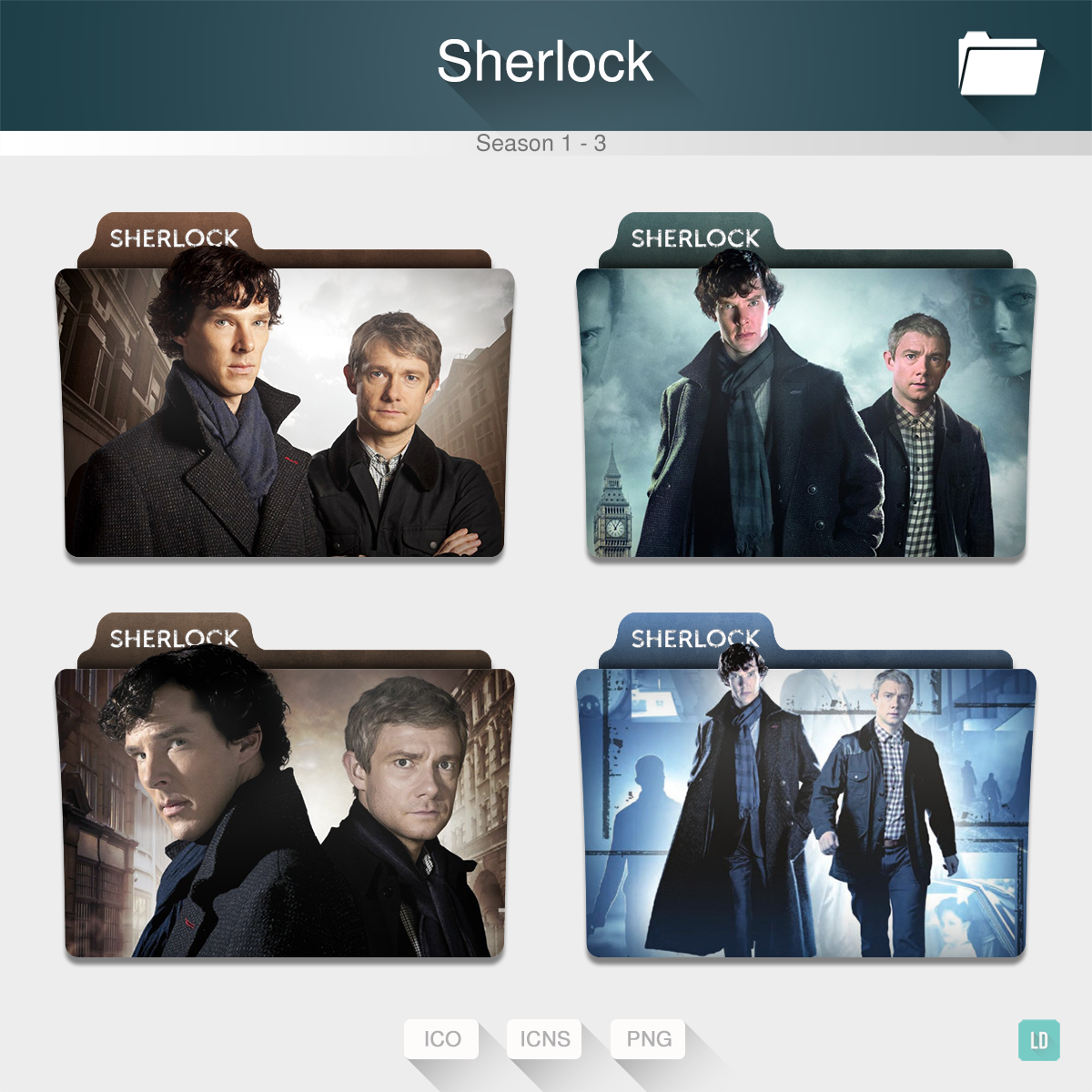 Sherlock (Folder Icon) by limav on DeviantArt