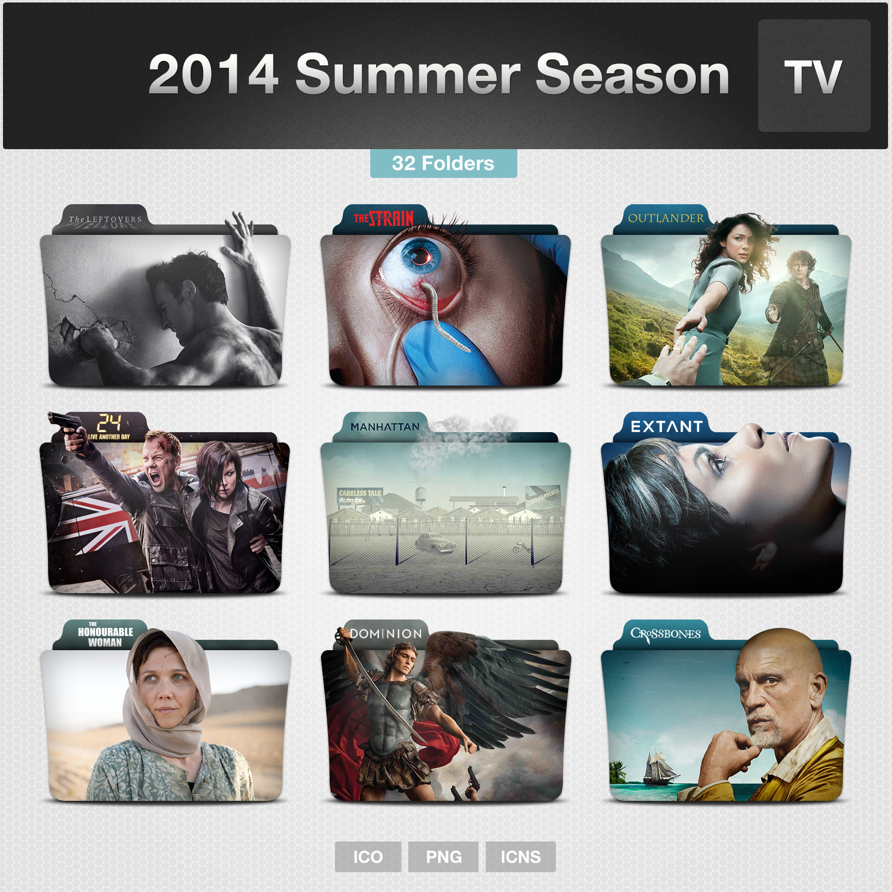 2014 Summer Season TV Series Folders by limav on DeviantArt