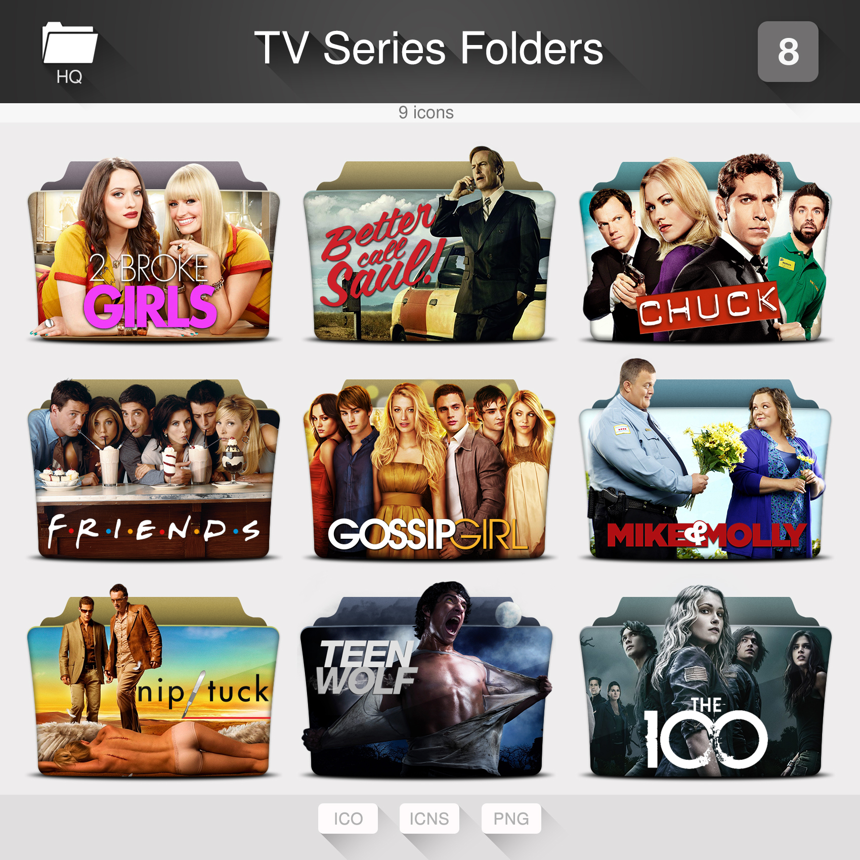 TV Series Folders - PACK 08 by limav on DeviantArt
