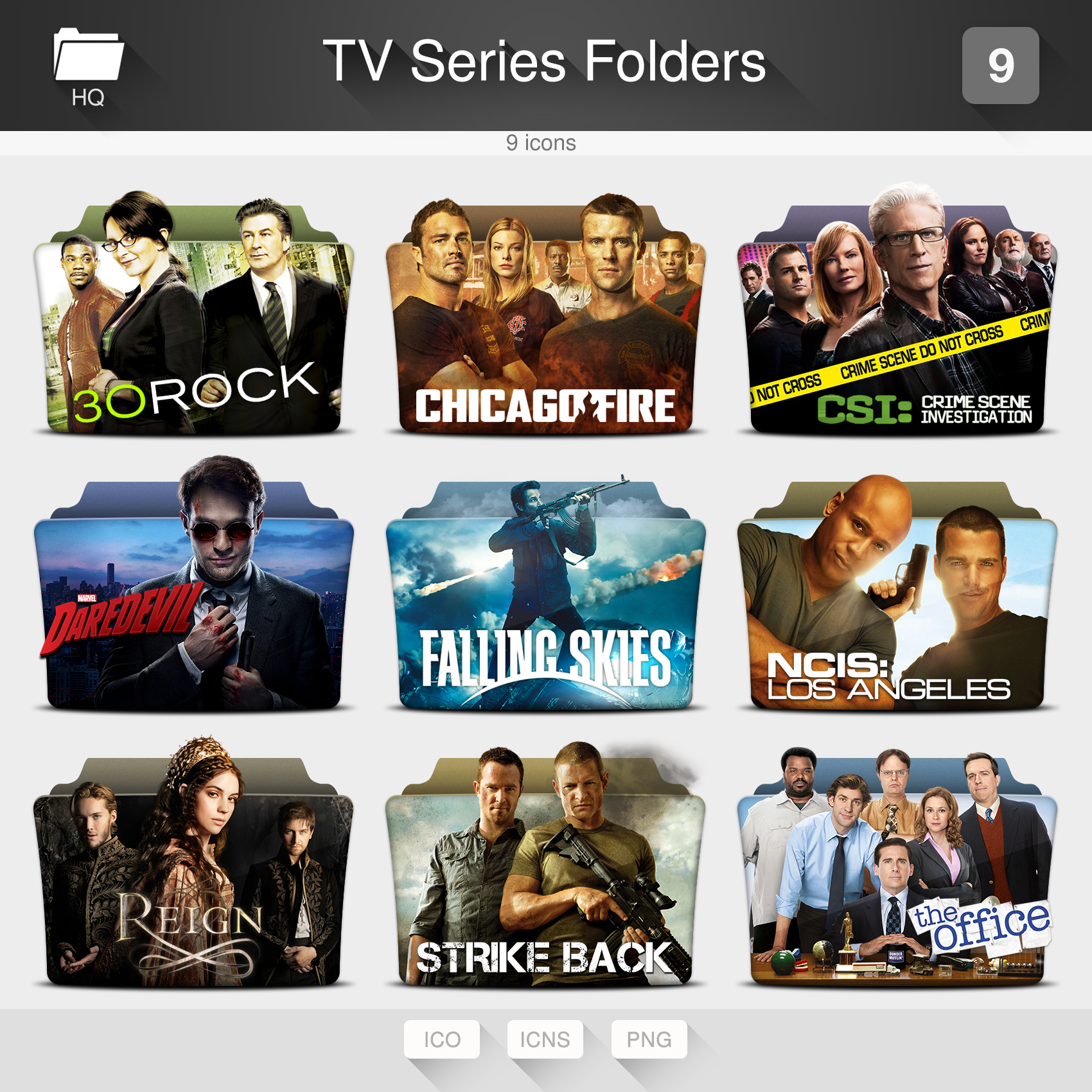 TV Series Folders - PACK 09 by limav on DeviantArt