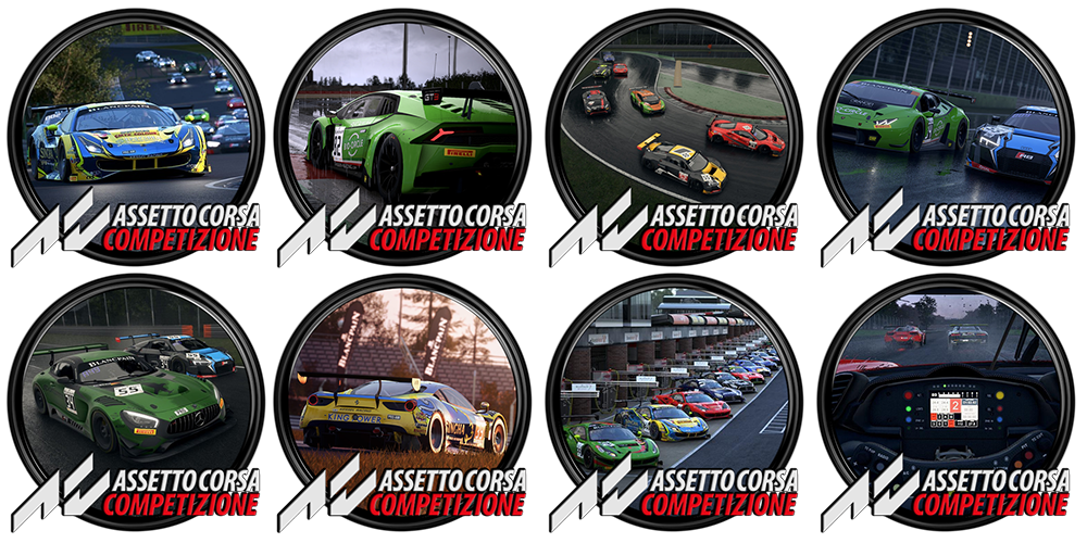 Assetto Corsa Competizione icon set by Hiram-Abiff on DeviantArt