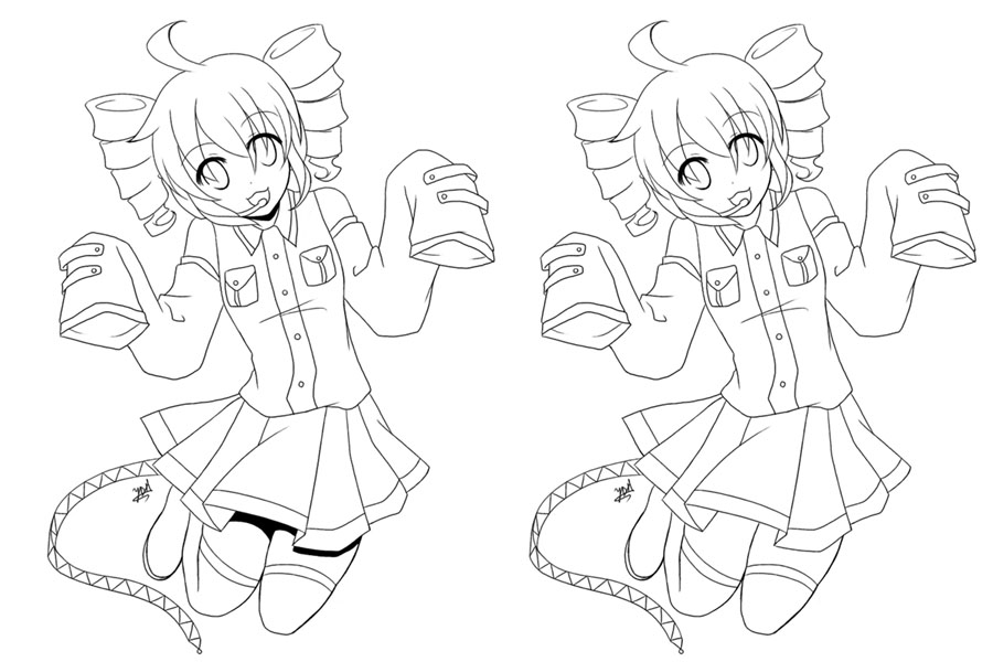 Teto lineart by yesi-chan on DeviantArt