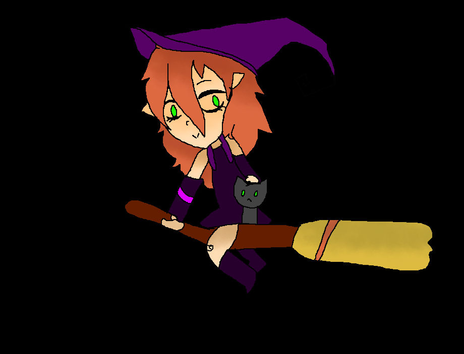Witch and cat icon by PXLPoppers on DeviantArt