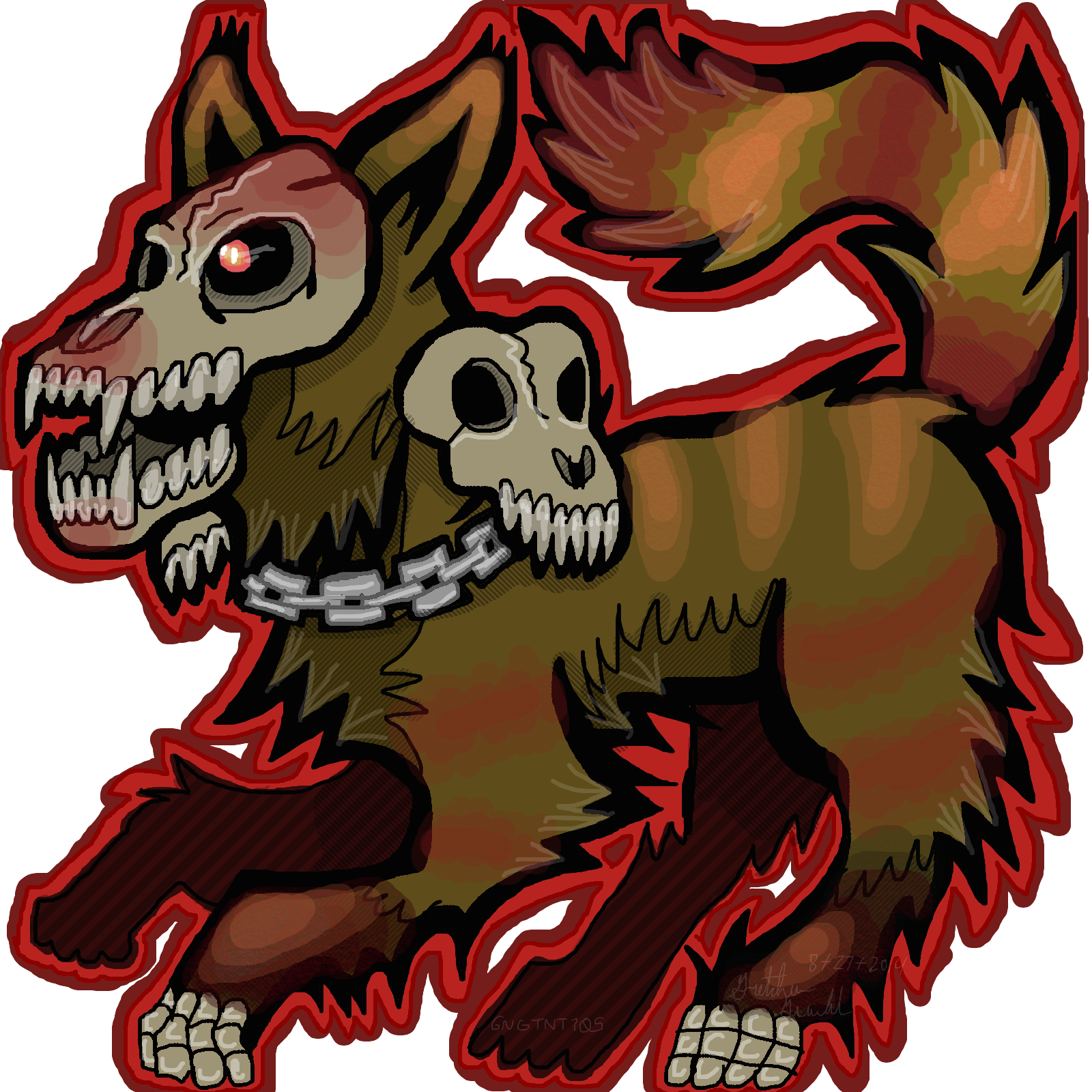 Demon Dog by GNGTNT105 on DeviantArt