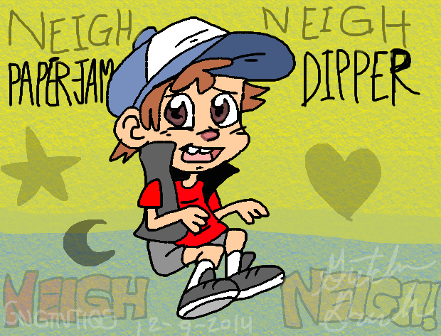 Paper jam Dipper by GNGTNT105 on DeviantArt