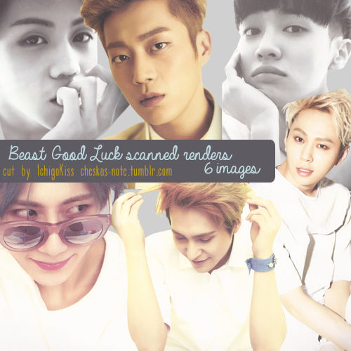 Beast-Good Luck renders by IchigoKiss on DeviantArt