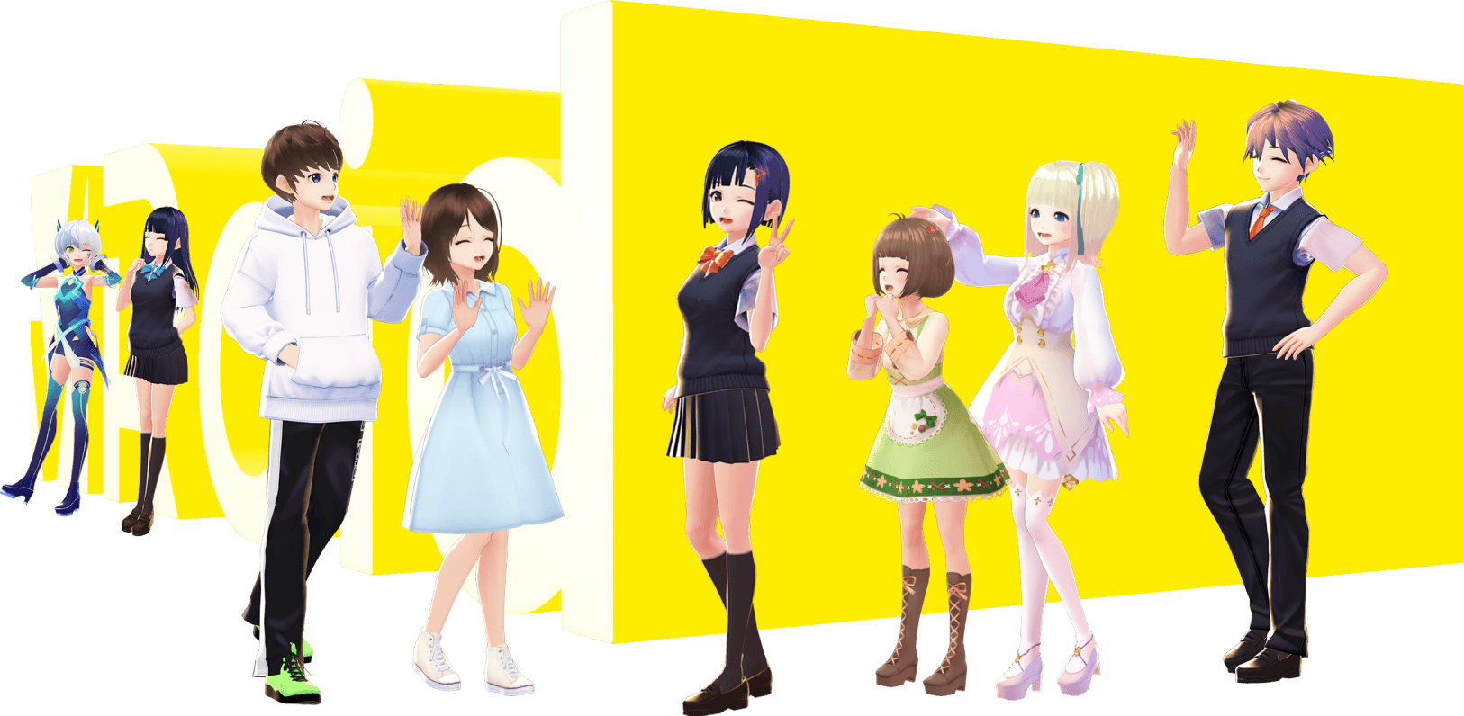 Unity poses and animations for VROID models by VROIDboy on DeviantArt