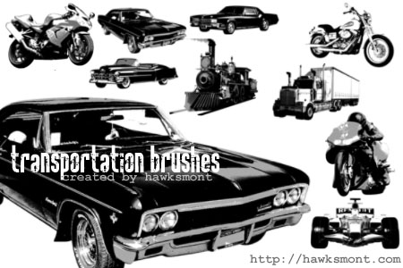 Transportation brushes by hawksmont on DeviantArt