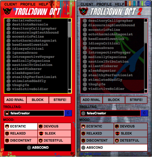 Freebie TD2 Trollian/Pesterchum themes 1+2 by Jesseth on DeviantArt