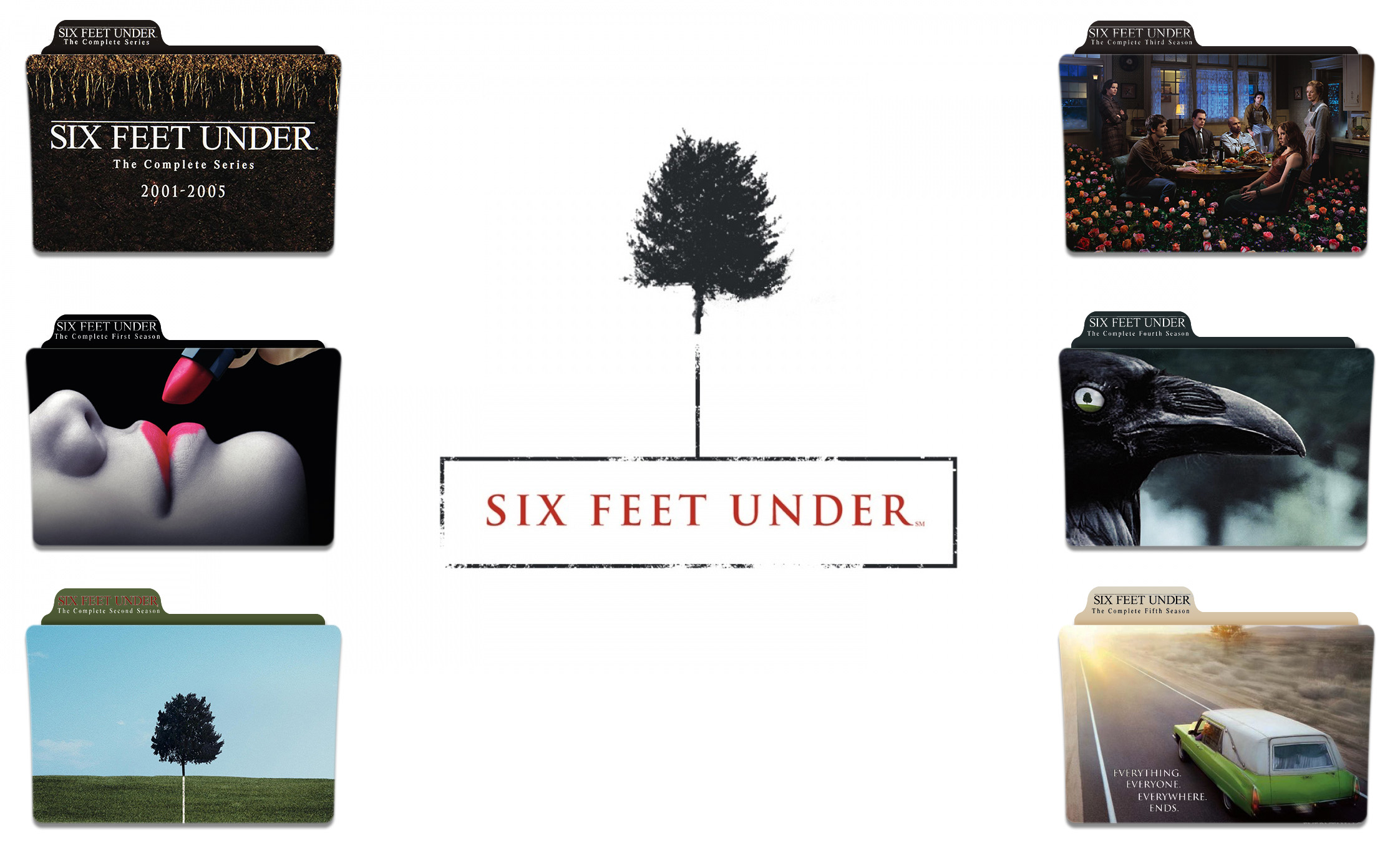 Six Feet Under Folder Icon Pack by MrArtoholic on DeviantArt