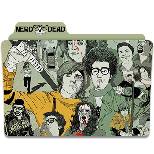 Nerd Of The Dead Folder Icon by MrArtoholic on DeviantArt