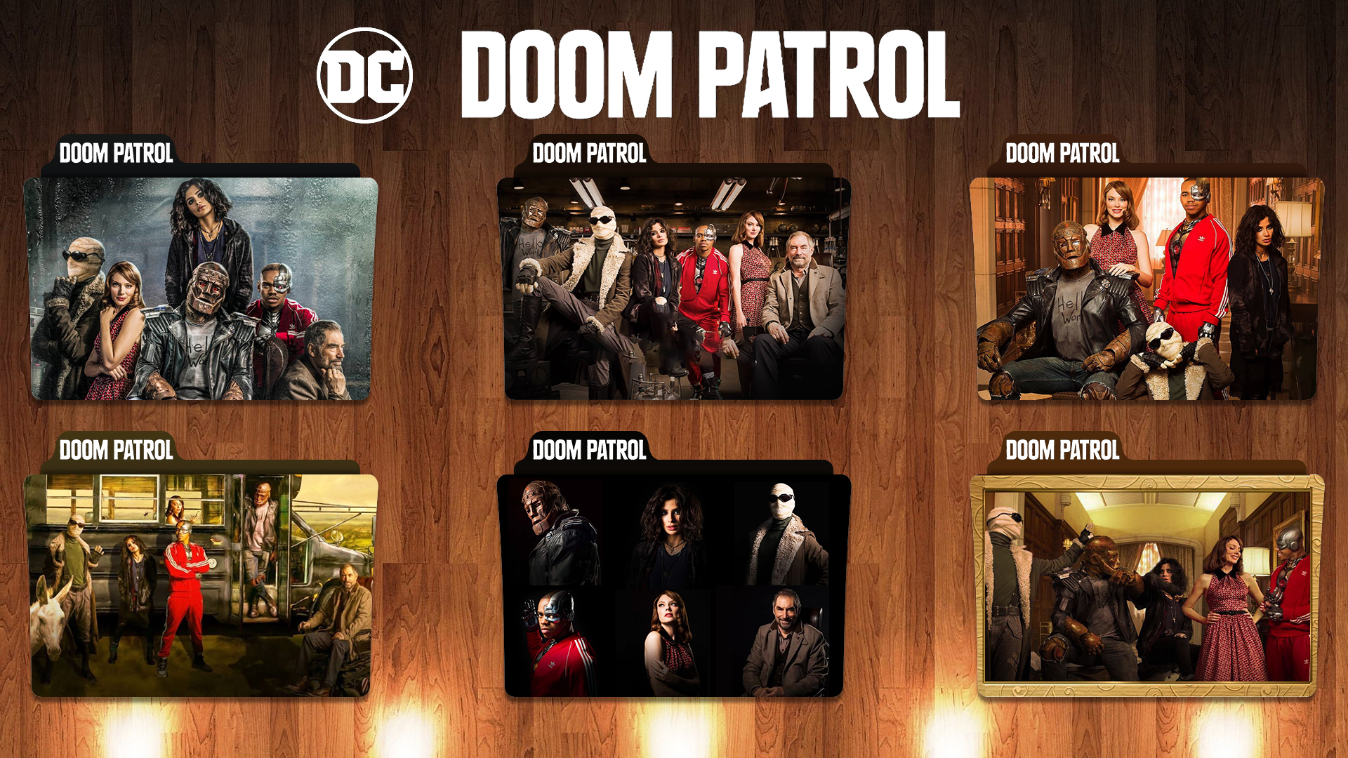 Doom Patrol Folder Icon by MrArtoholic on DeviantArt
