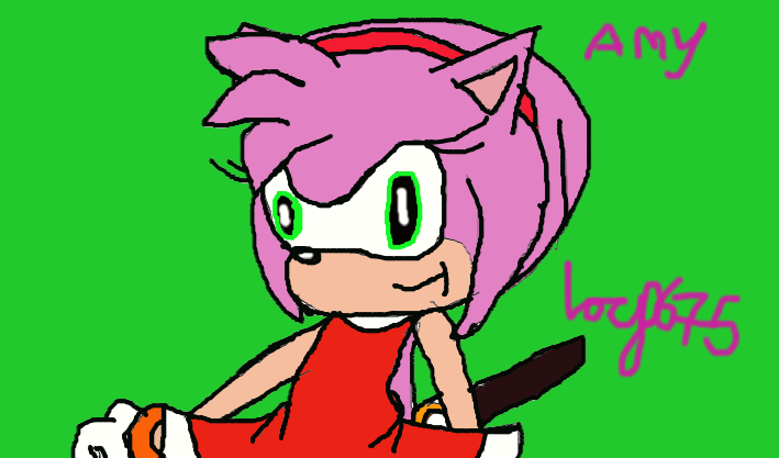 Amy The Hedgehog 2 by Loup675 on DeviantArt