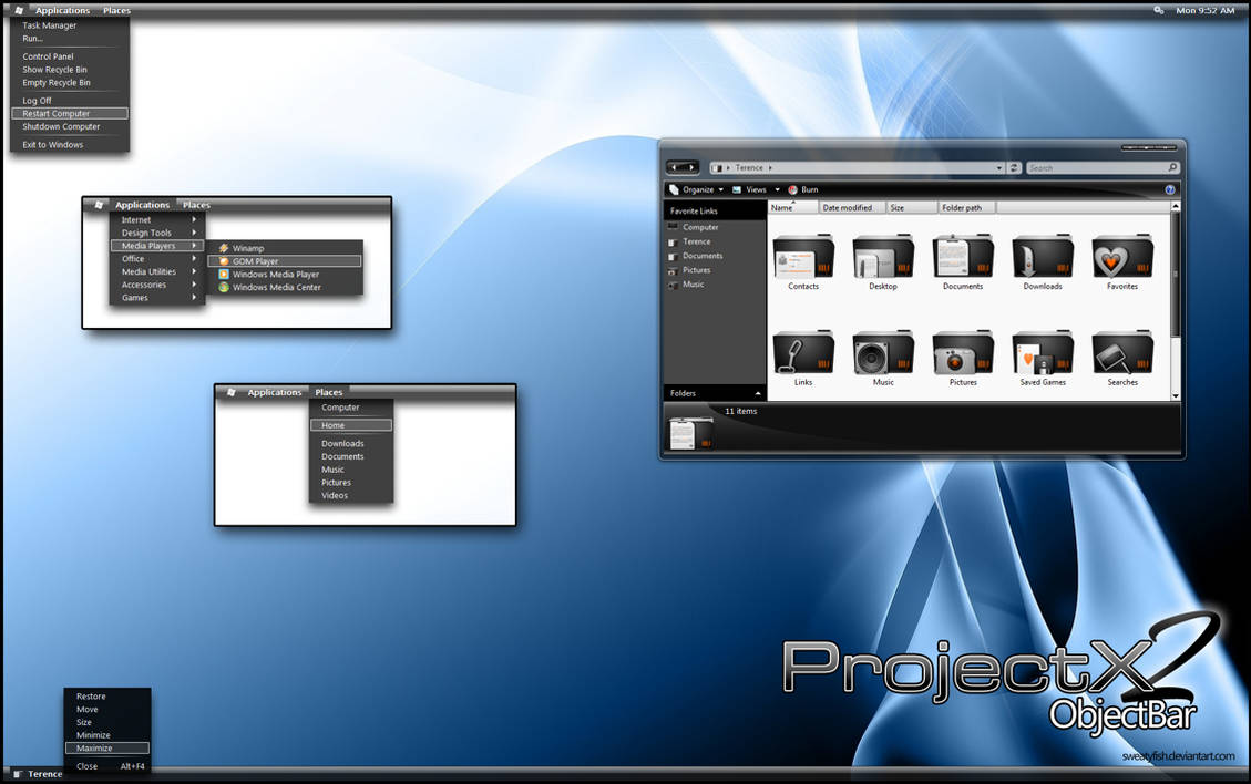 :: ProjectX 2 ObjectBar :: by sweatyfish on DeviantArt