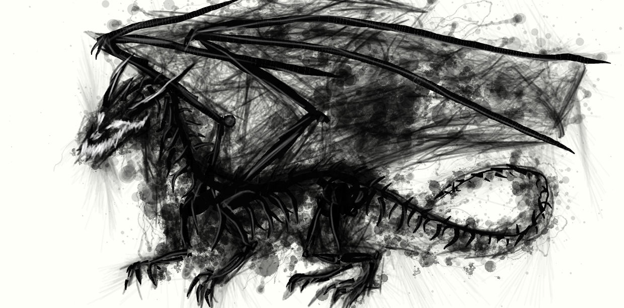 An Actual Shadow Dragon by Jragon-Teeth on DeviantArt