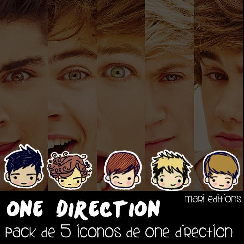 One Direction Iconos by maarii03189 on DeviantArt