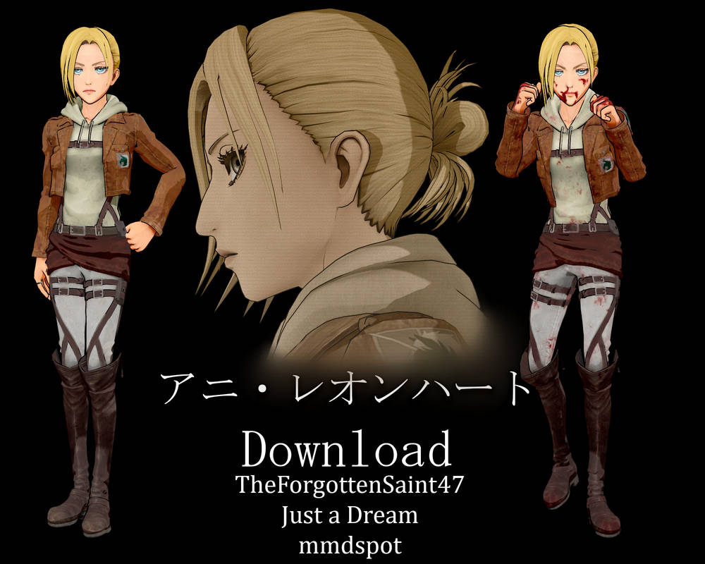 MMD Annie Leonhart (+DL) by SeijiSanJaD on DeviantArt