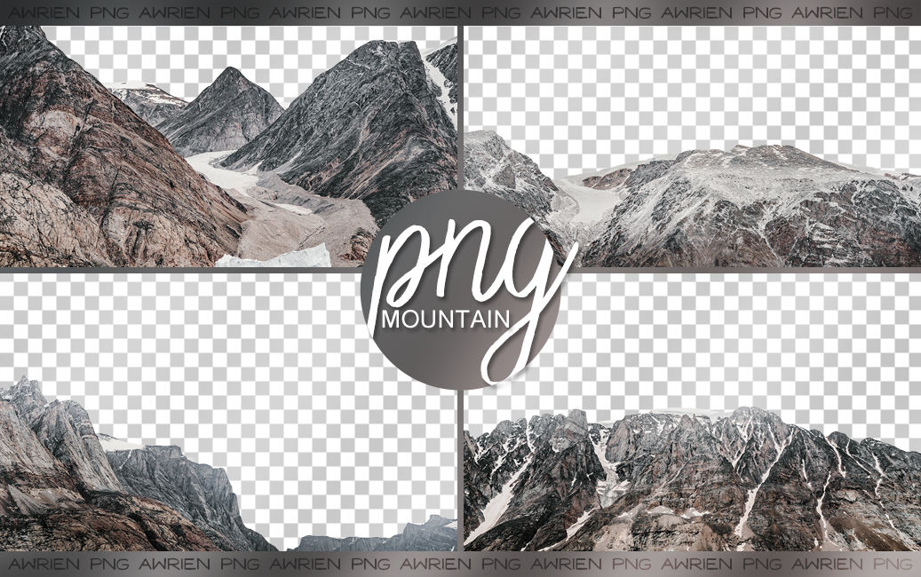 [PNG Pack] 4 Ultra HQ Mountains PNG by Awrien on DeviantArt