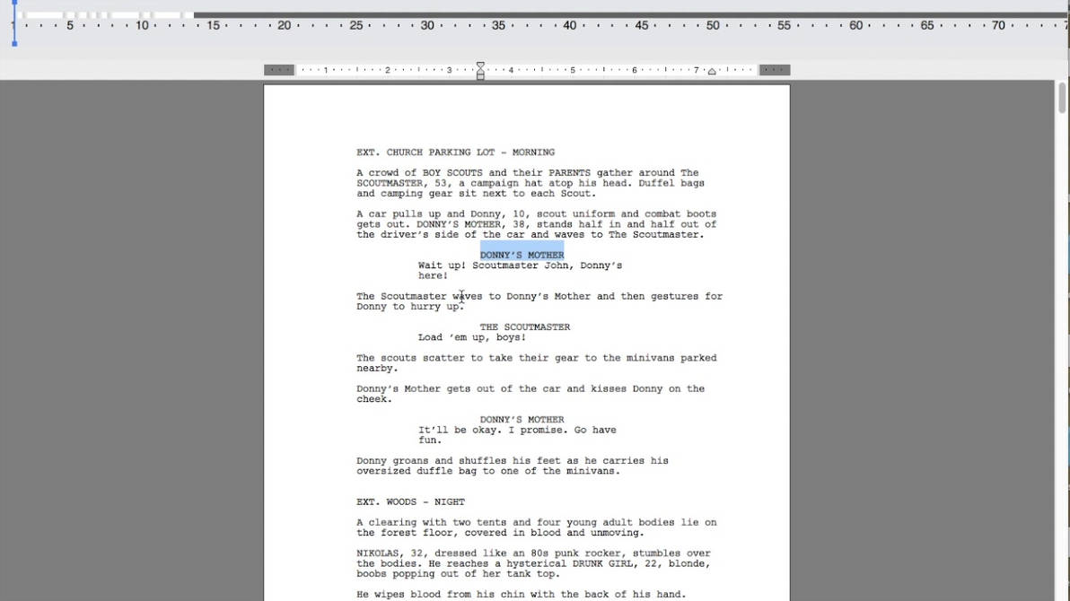 Screenwriting 101: Formatting by Cinestress on DeviantArt