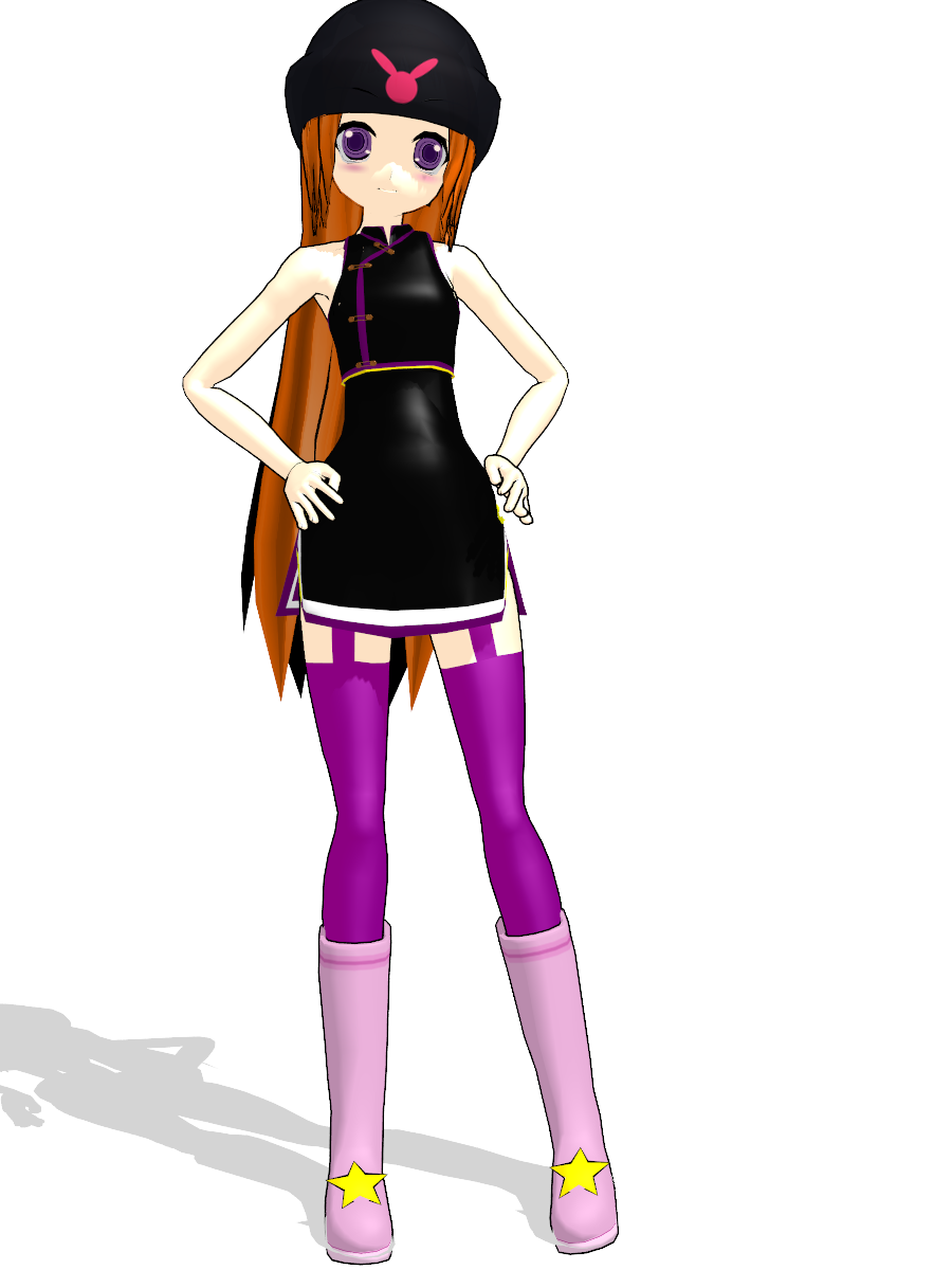 MMD Yuka Suzuko Alternate design by RellChu on DeviantArt