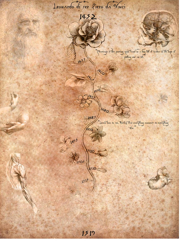 Leonardo da Vinci timeline by FluffyDementedKitten on DeviantArt
