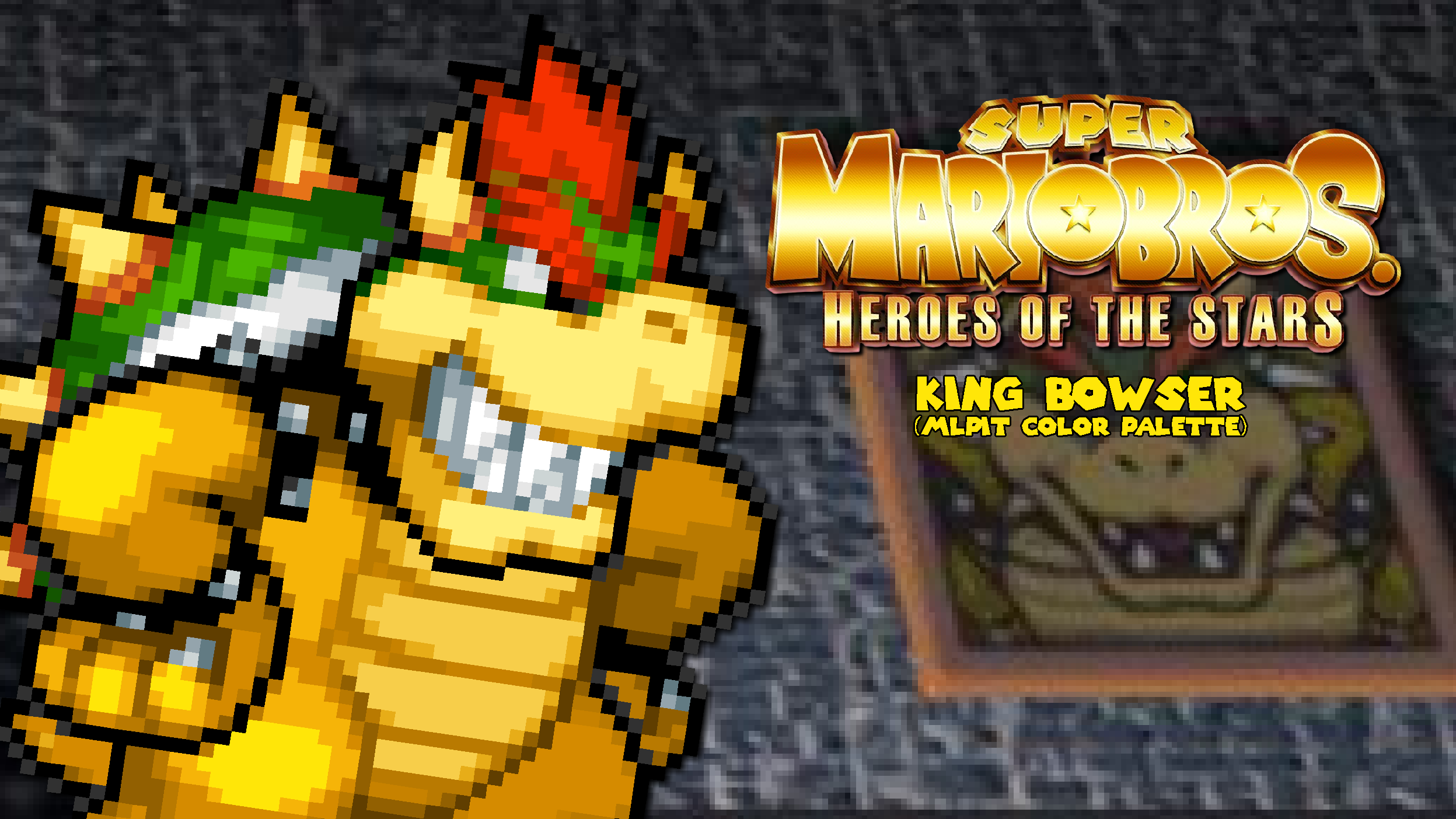 MLPiT Colored Bowser Sprite Sheets by AsylusGoji91 on DeviantArt