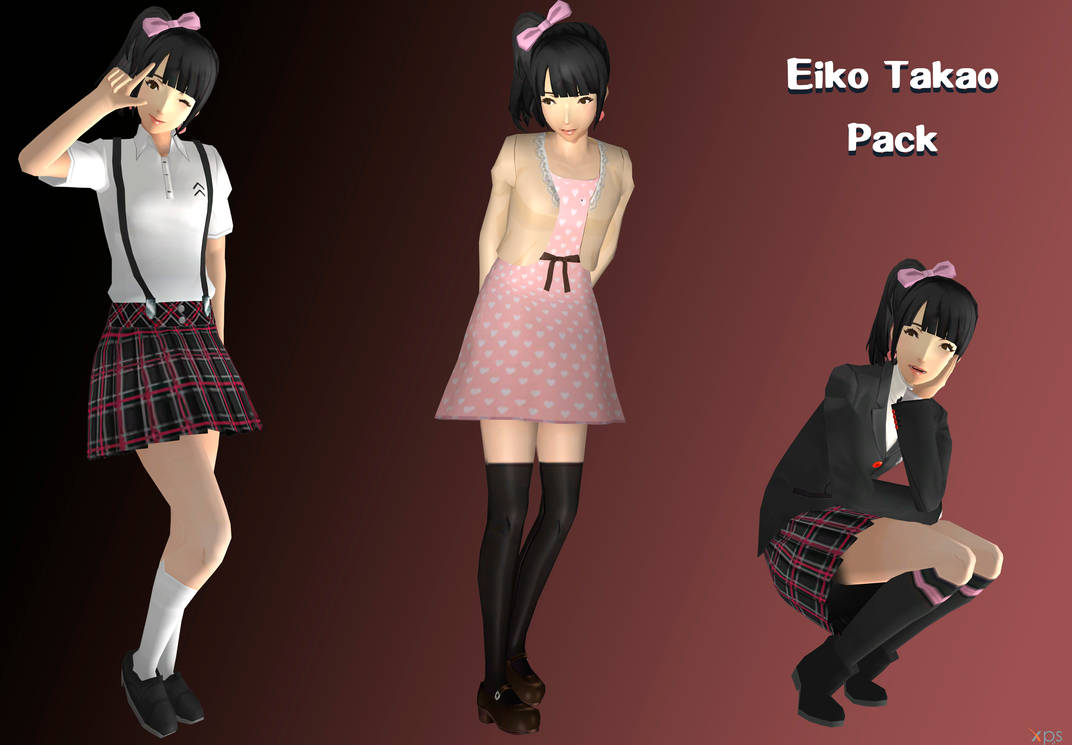 Persona 5: Eiko Takao pack (DL) by necroalx on DeviantArt