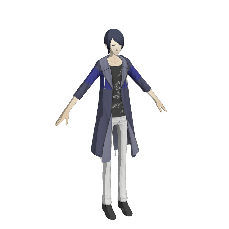 Persona 5 Scramble Yusuke Casual [XPS/FBX] by necroalx on DeviantArt