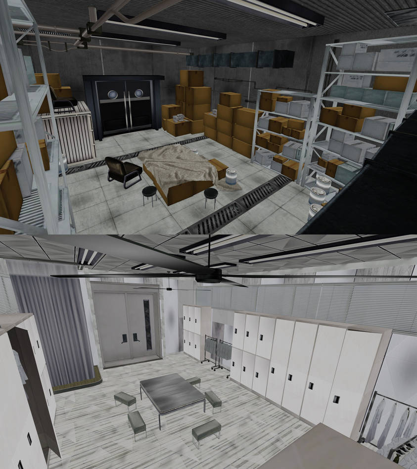 Laboratory of Sorrow - Safe Rooms [FBX/Blend] by necroalx on DeviantArt