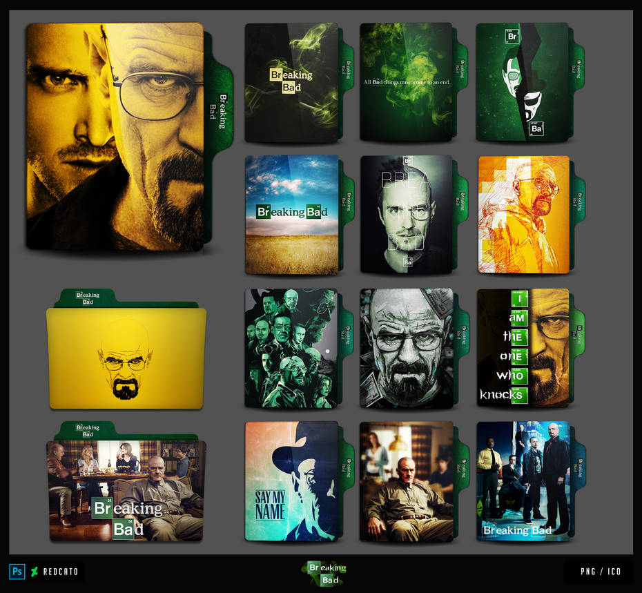 Breaking Bad Folder Icon by Redcat0 by Redcat0 on DeviantArt