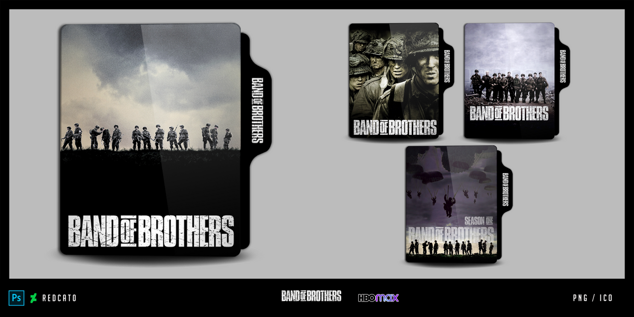 Band of Brothers Folder icon by Redcat0 by Redcat0 on DeviantArt