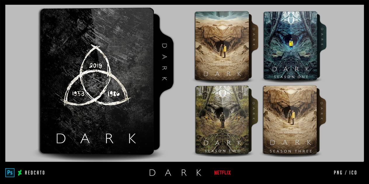 Dark Folder Icon by Redcat0 by Redcat0 on DeviantArt