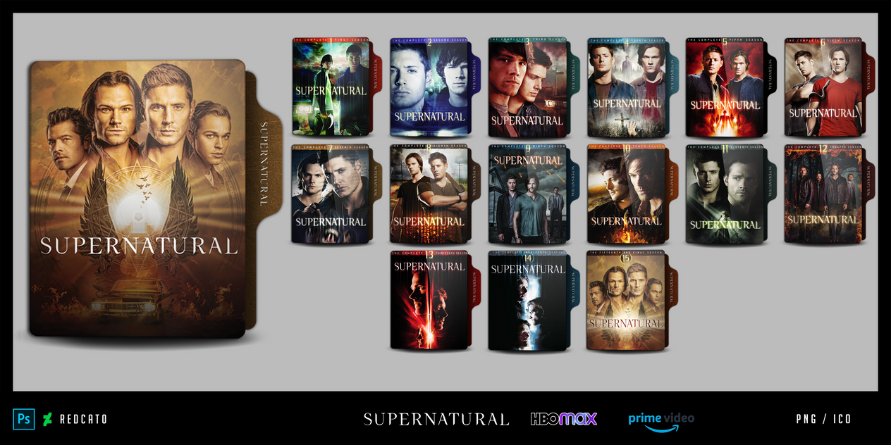 Supernatural Folder icon by Redcat0 by Redcat0 on DeviantArt