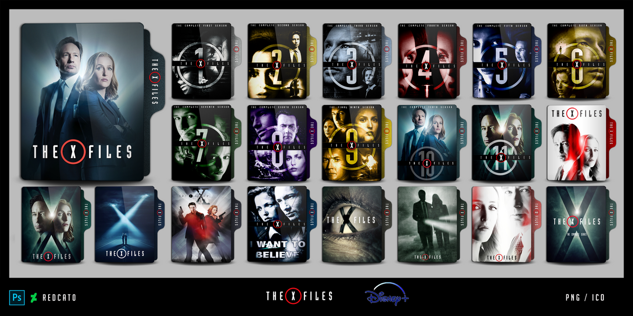 The X-Files Folder icon by Redcat0 by Redcat0 on DeviantArt