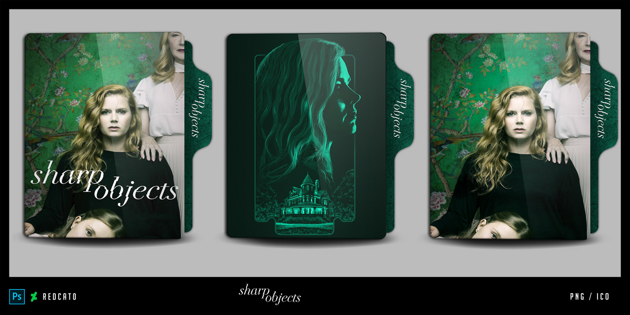 Sharp Objects Folder icon by Redcat0 by Redcat0 on DeviantArt