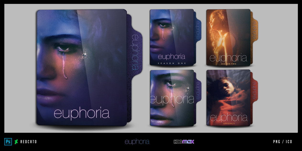 Euphoria Folder icon by Redcat0 by Redcat0 on DeviantArt
