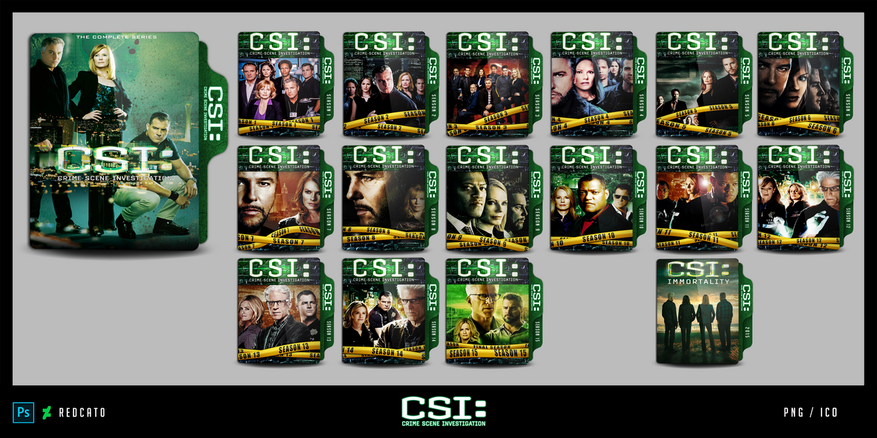 CSI Las Vegas [1-15] + CSI Imortality (2015) by Redcat0 on DeviantArt
