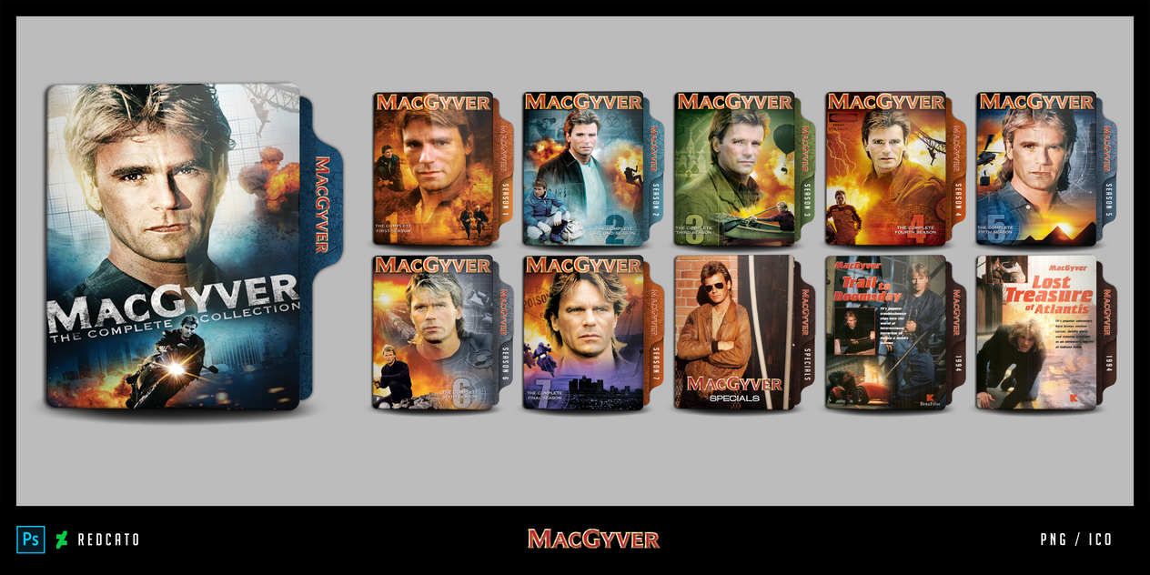 MacGyver Folder icon + Movie by Redcat0 by Redcat0 on DeviantArt