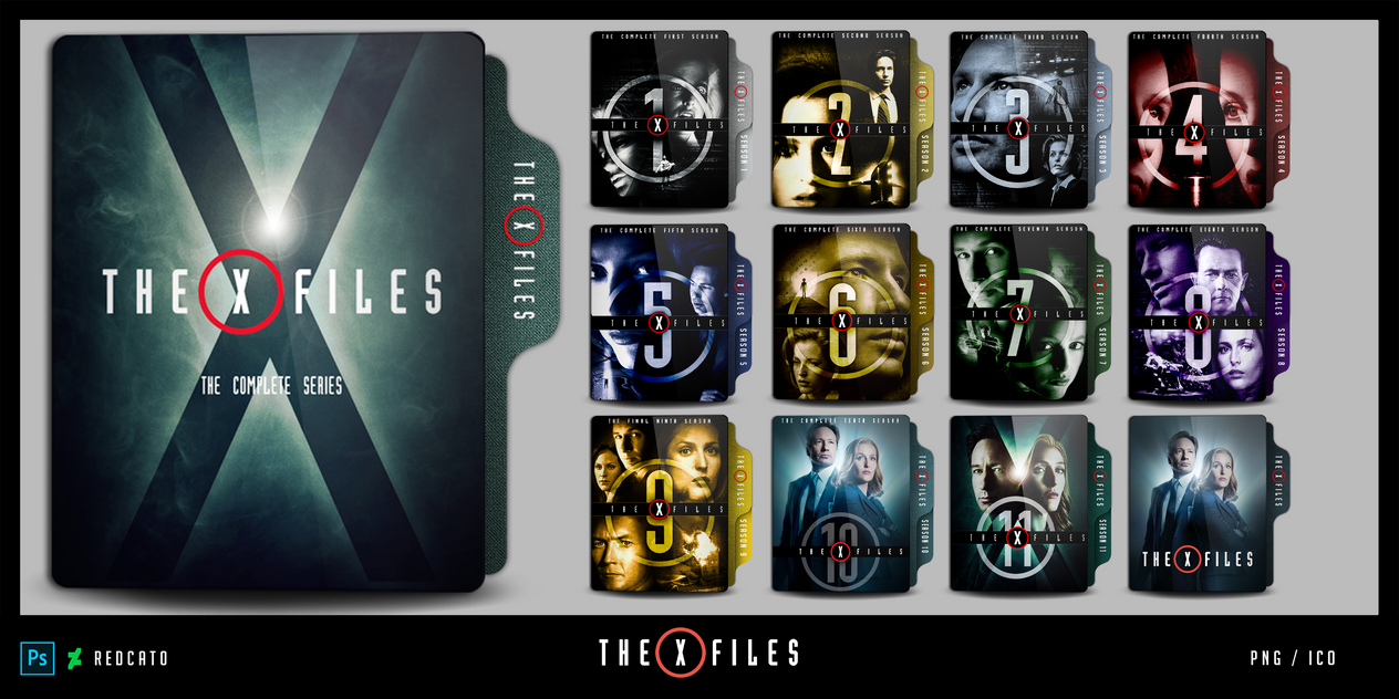 The X-Files Folder icon by Redcat0 by Redcat0 on DeviantArt