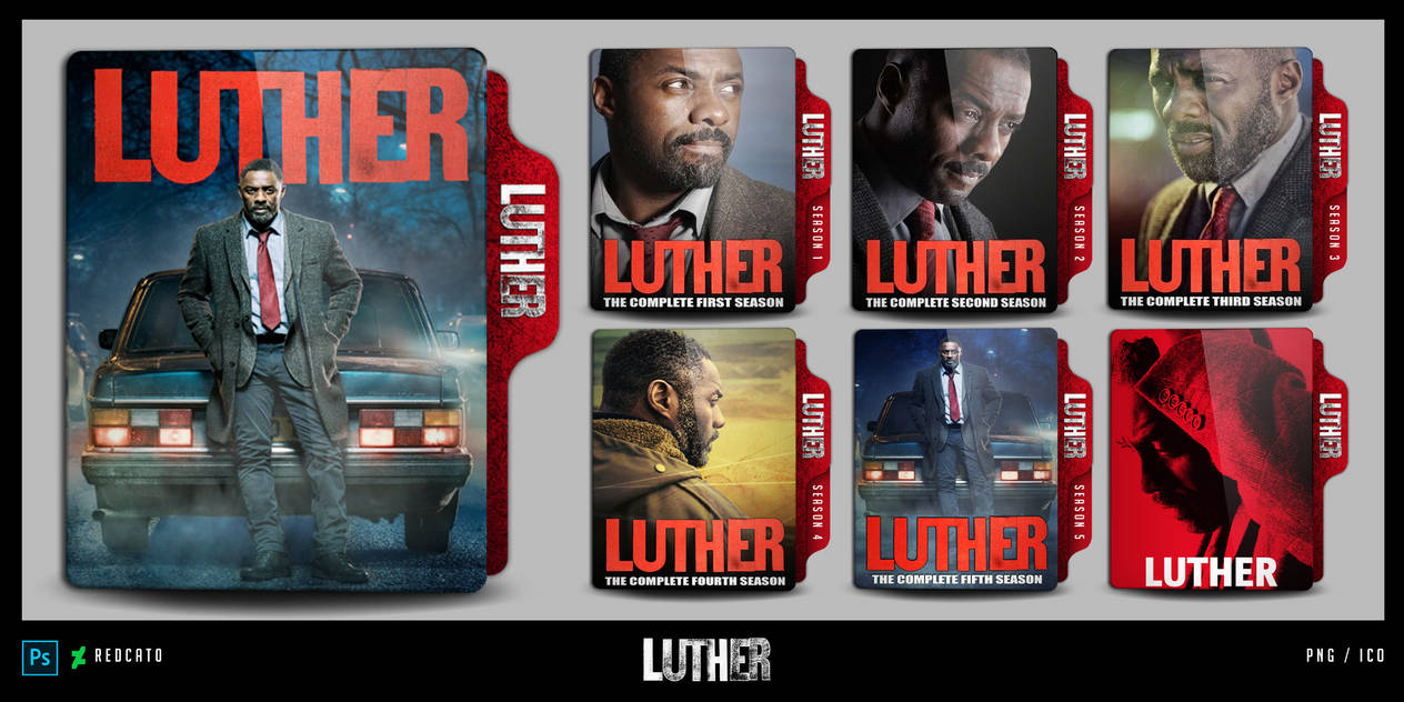 Luther Folder icon by Redcat0 by Redcat0 on DeviantArt