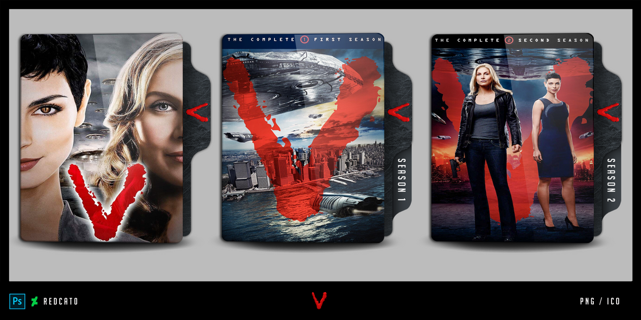 V Folder icon by Redcat0 by Redcat0 on DeviantArt