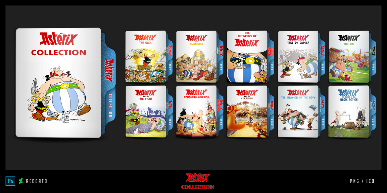 Asterix and Obelix Animation Collection by Redcat0 on DeviantArt